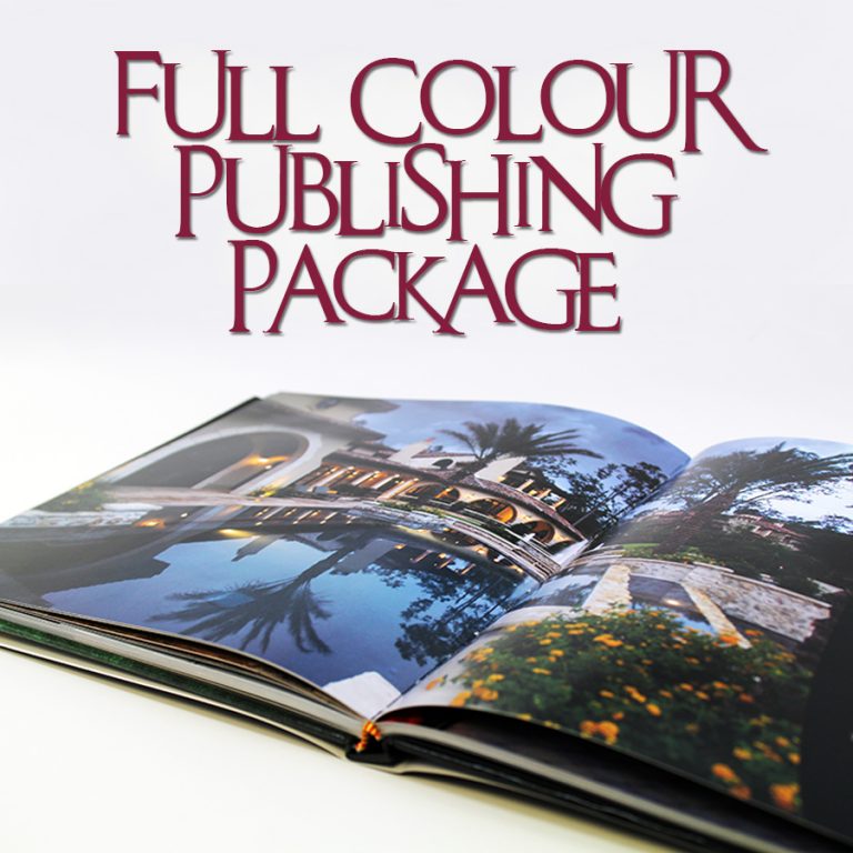 Full color book publishing package - publish children's book, coffee ...